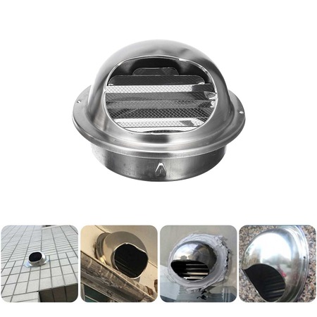 Grilaj de ventilatie din otel inoxidabil 100/150mm, design special ...