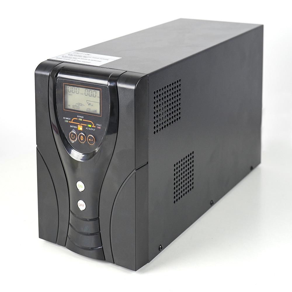 UPS SilverCloud SafePC 600W cu ecran LCD sinusoida pura pentru centrale ...