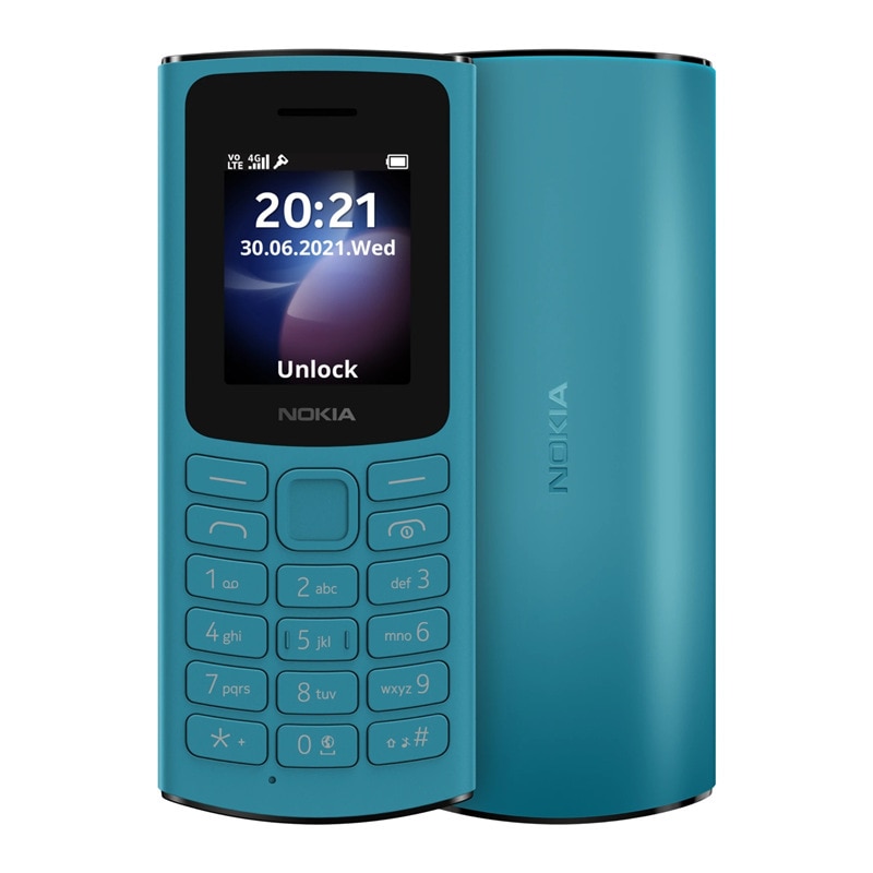 Telefon mobil, model 105 2021, Dual SIM, design cu taste mari, Modelul ...