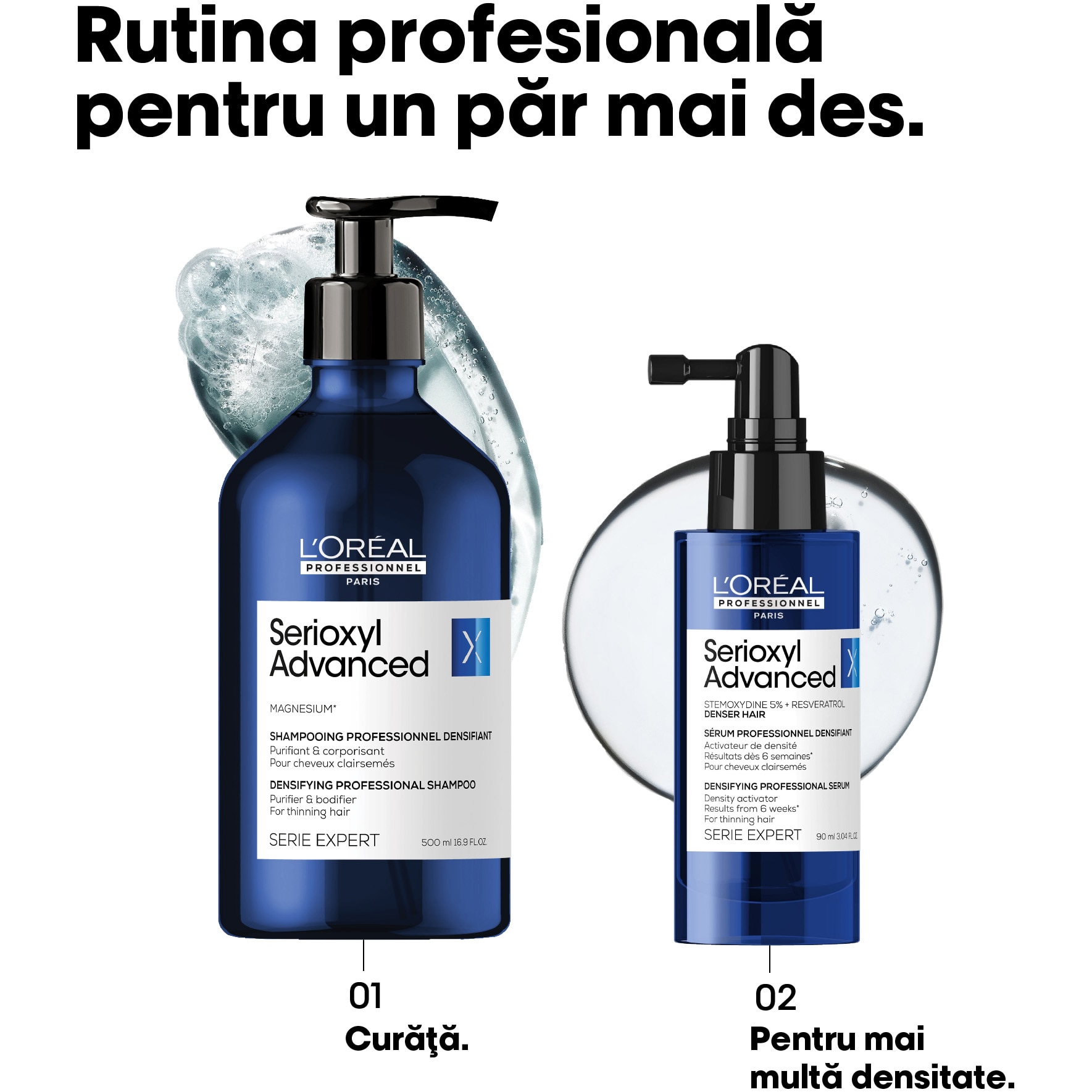 Sampon pentru par L'Oréal Professionnel Serie Expert Serioxyl Advanced ...