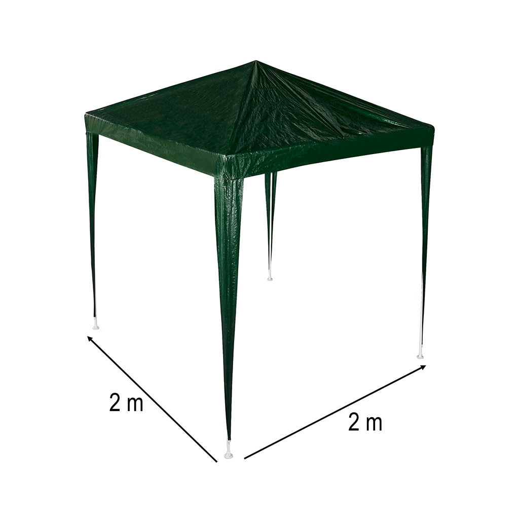 Pavilion verde pentru gradina, tip cort, 2x2 m - eMAG.ro