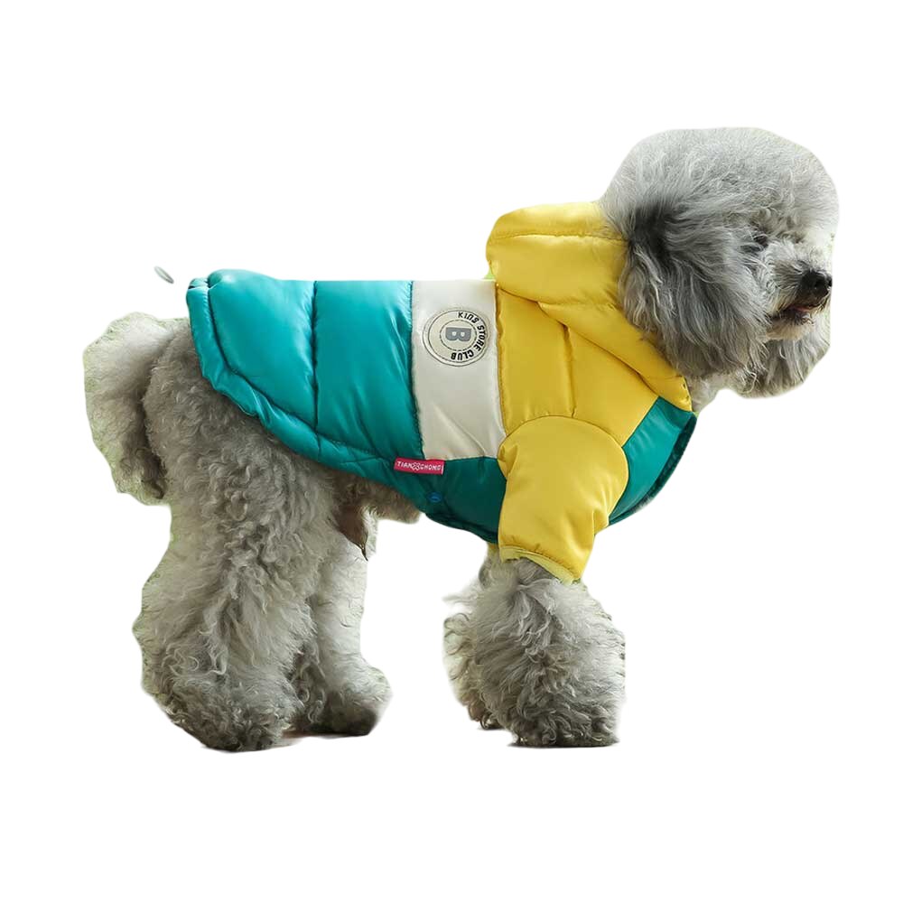 Geaca impermeabila, Galben/Alb/Albastru - 2XL, 35cm, 6-8kg, #HC279 ...