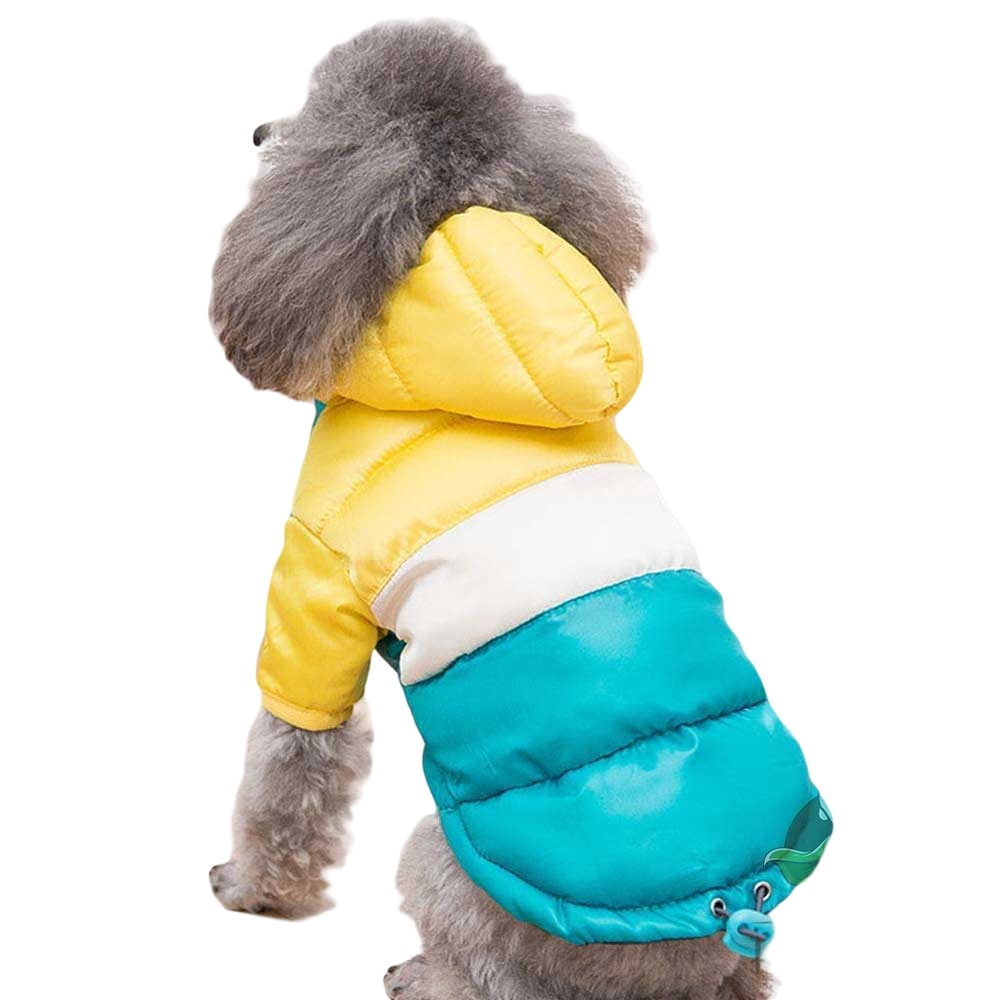 Geaca impermeabila, Galben/Alb/Albastru - 2XL, 35cm, 6-8kg, #HC279 ...