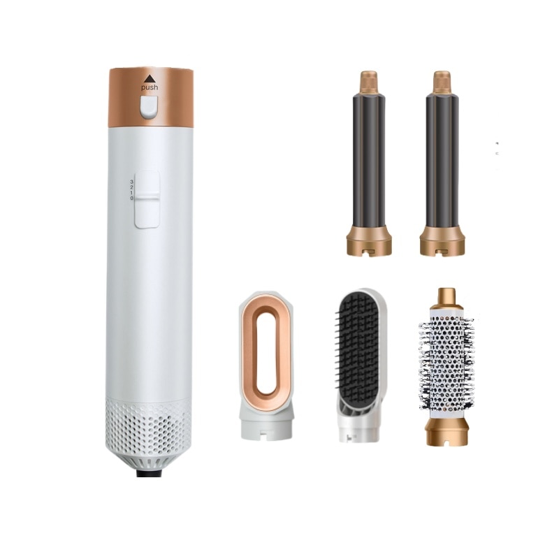 Perie de par electrica Gquemicl, set 5 in 1, tehnologie cu ion, 3 ...