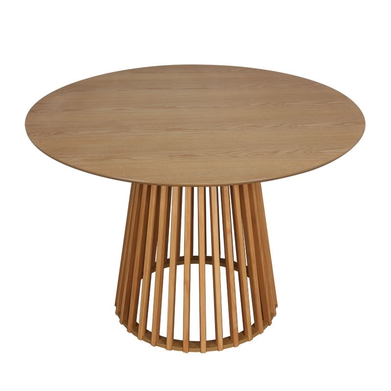 Masa Domonic, natural, 120x120x75 cm - eMAG.ro