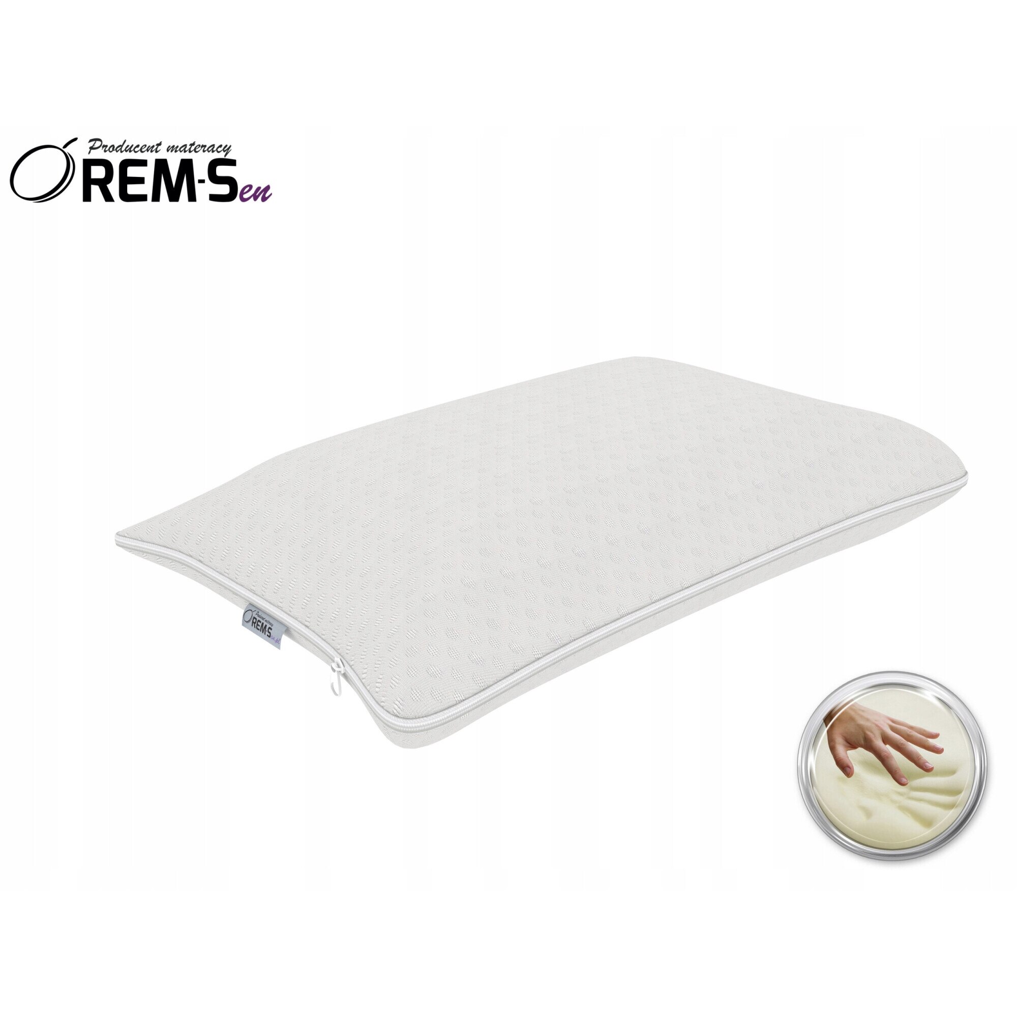 Perna ortopedica termoplastica Memory, Rems, 40x60cm, 15cm inaltime ...