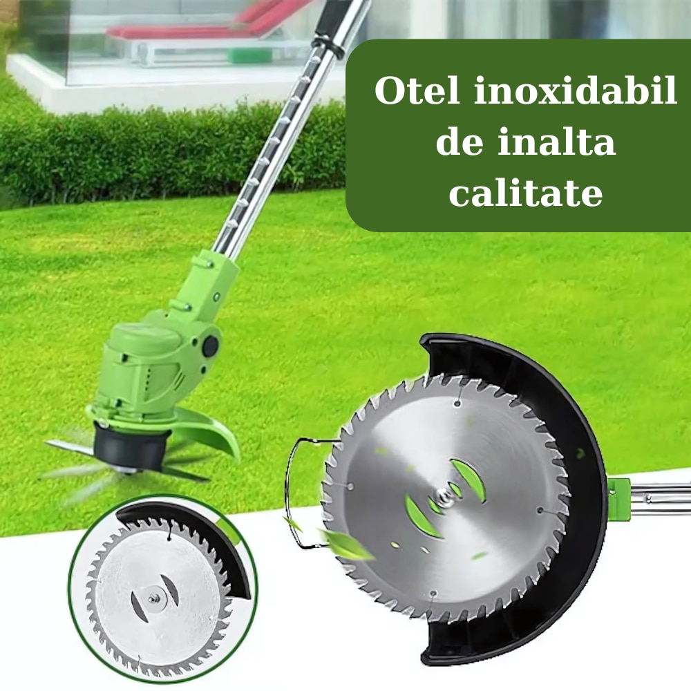 Motocoasa Electrica Profesionala Gardeon®, Brat Ajustabil 90-120 cm, Cu ...