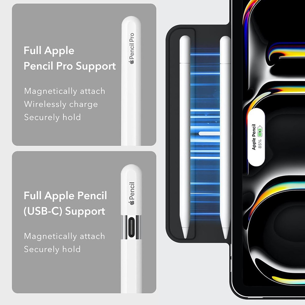 Husa compatibila cu iPad Pro 13 2024, E15, TPU, Lavender - eMAG.ro