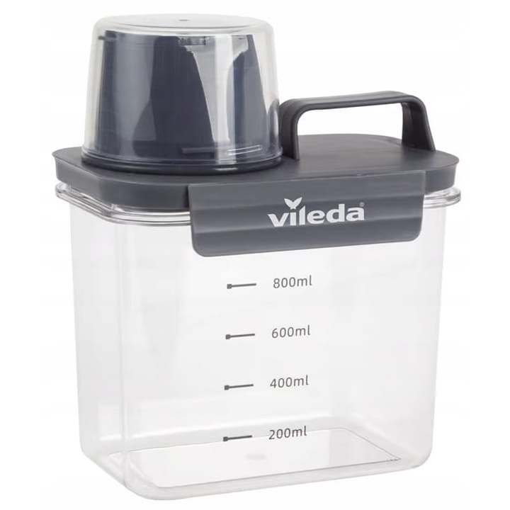 Recipient gradat pentru detergent lichid VILEDA Easy Home, 800ml ...