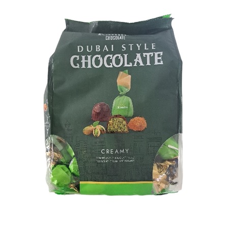 Bomboane de ciocolata cu umplutura de fistic si cataif Dubai Style ...