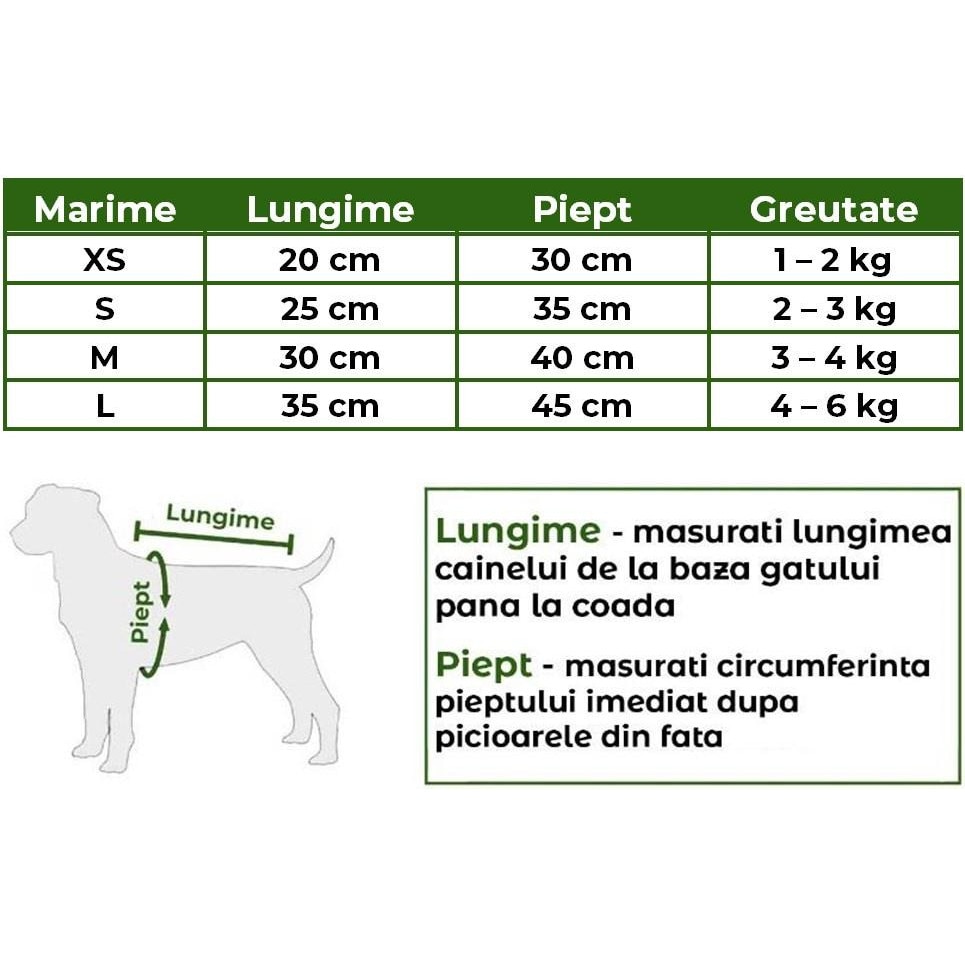 Pulover Tricotat, Crem - M, 30cm, 3-4kg, #HC624 - eMAG.ro