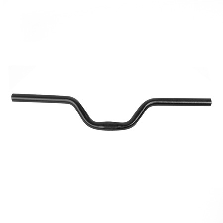 Ghidon din aluminiu pentru bicicleta, 25.4mm x 520mm, negru - eMAG.ro