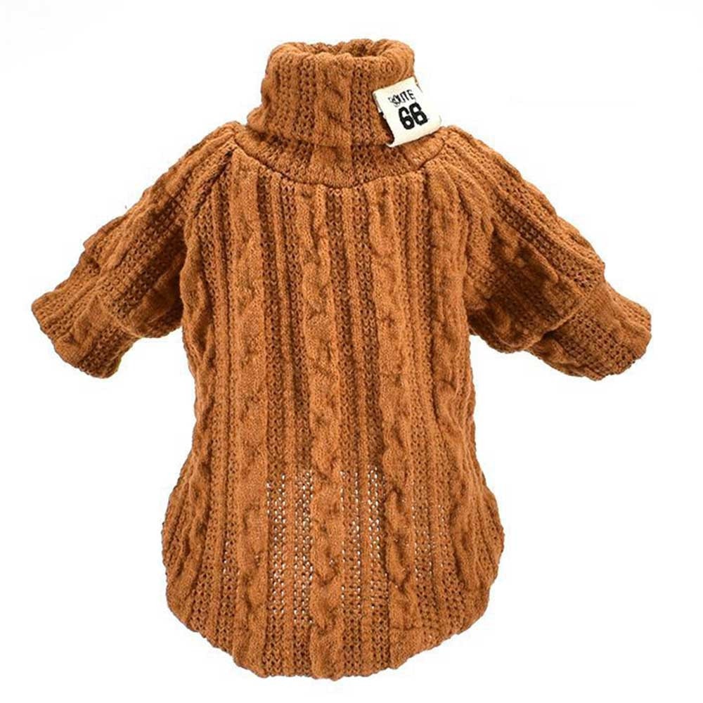 Pulover Tricotat, Crem - M, 30cm, 3-4kg, #HC624 - eMAG.ro