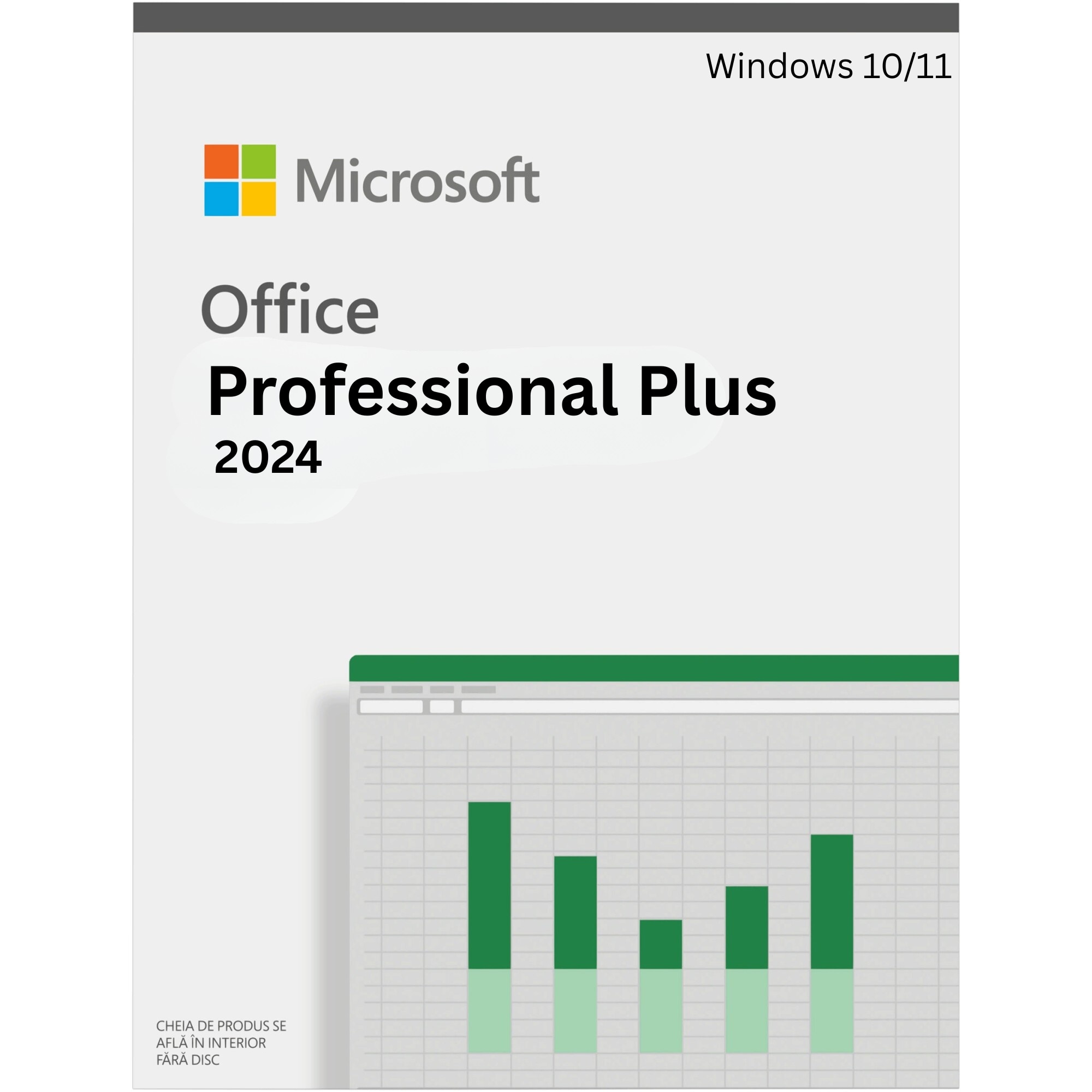 Licenta Microsoft Windows 11 Pro + Kit Instalare USB si Licenta Microsoft Office 2024 Pro Plus ...