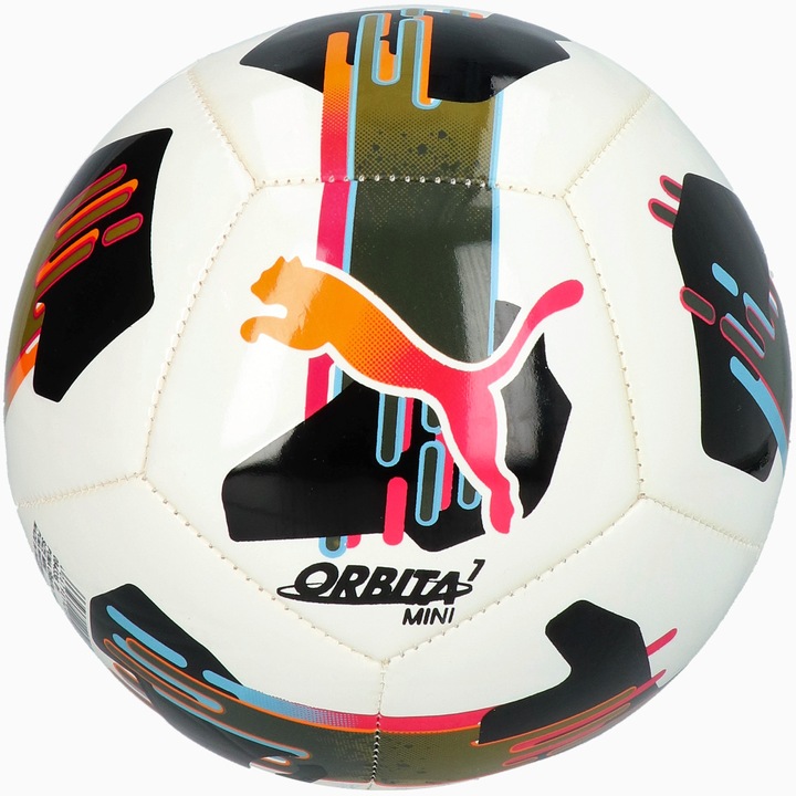 Minge mini de fotbal Puma Orbita 7 MS Mini Puma, alb - eMAG.ro