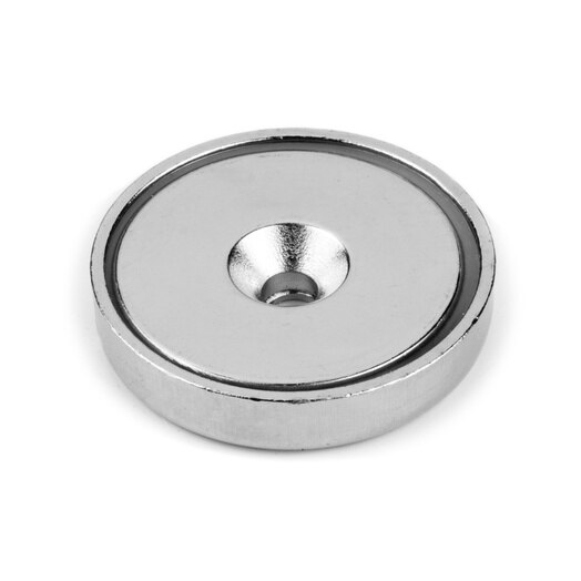 Magnet oala neodim 40mm cu orificiu - eMAG.ro