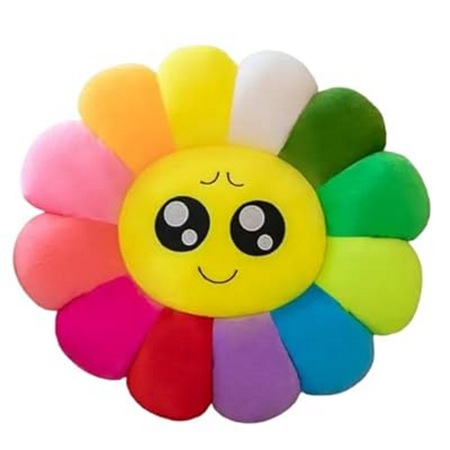 Perna floare decorativa, Emoji Rusinos, Multicolora, 50 cm - eMAG.ro