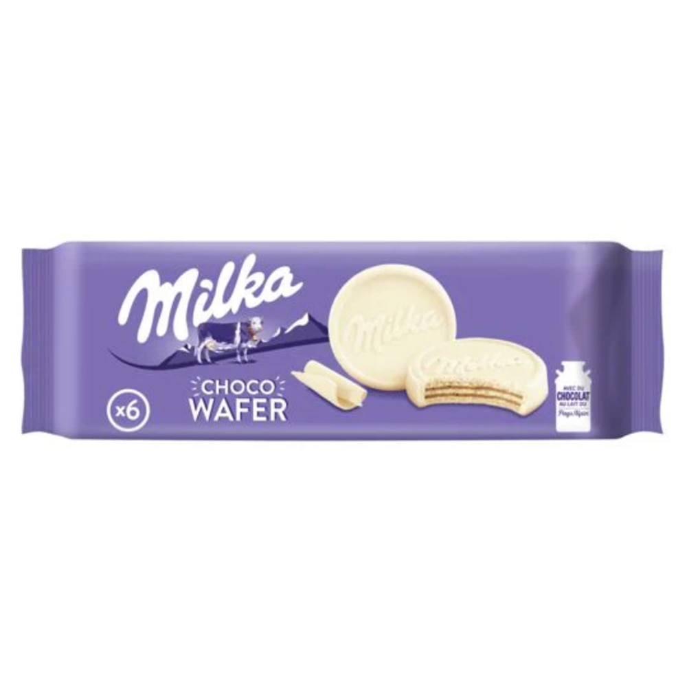 Milka Choco Wafer White FR 180g - eMAG.ro