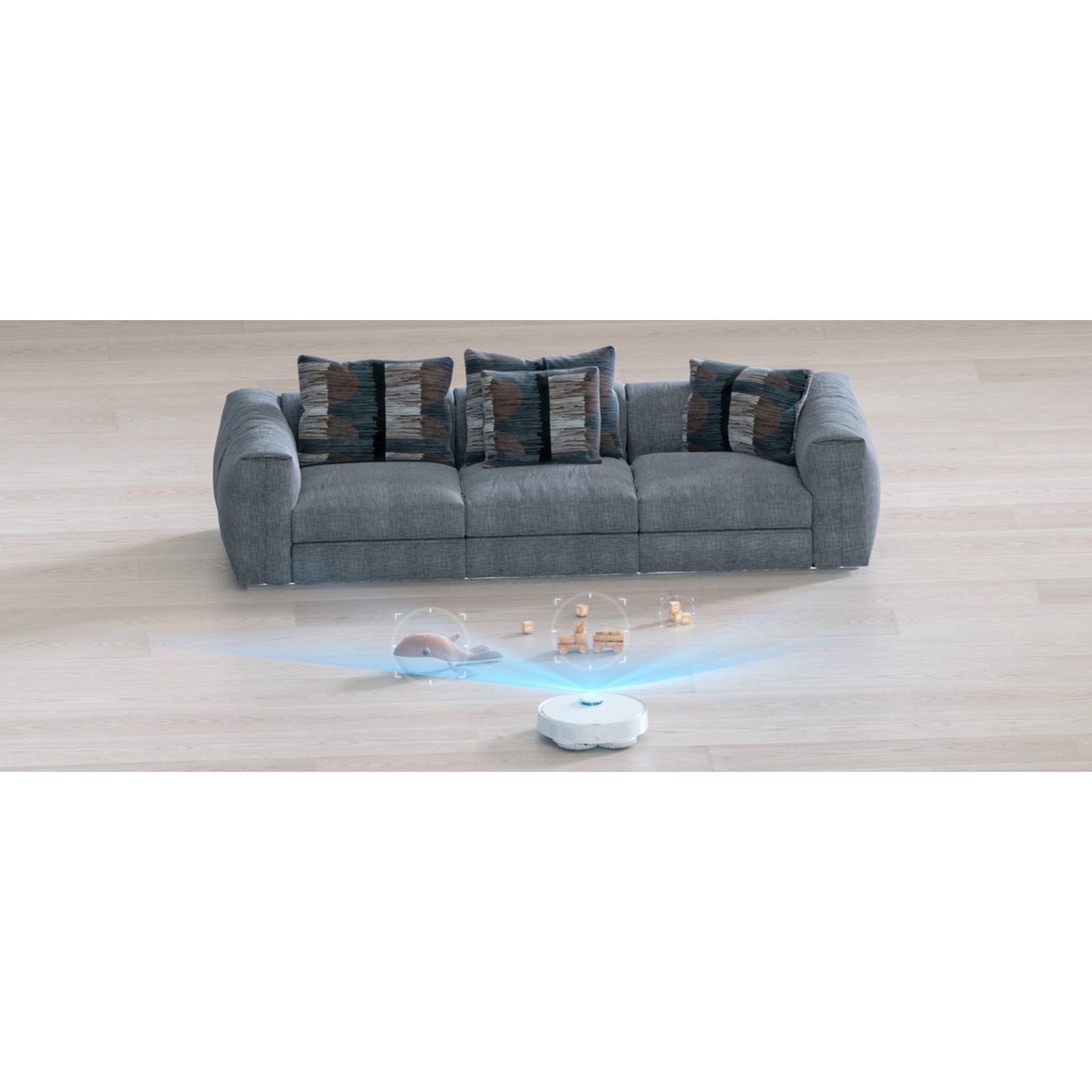 Robot de aspirare Imou RV-L31-C-11 cu statie de incarcare si functie de ...