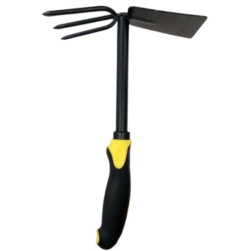 Sapaliga dubla pentru gradinarit, Metal+Pvc - eMAG.ro