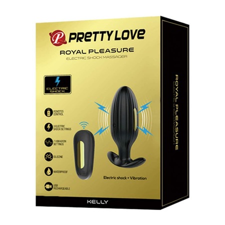 Anális dugó, Pretty Love Kelly, szilikon és fém, 6-10 cm - eMAG.hu
