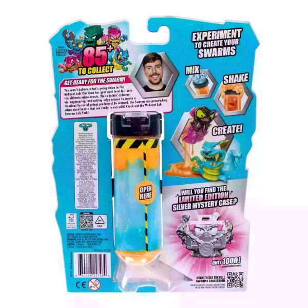 Set figurine Mr. Beast: Lab Swarms Monster Lab Test Tubes, Seria 2 - 5 ...