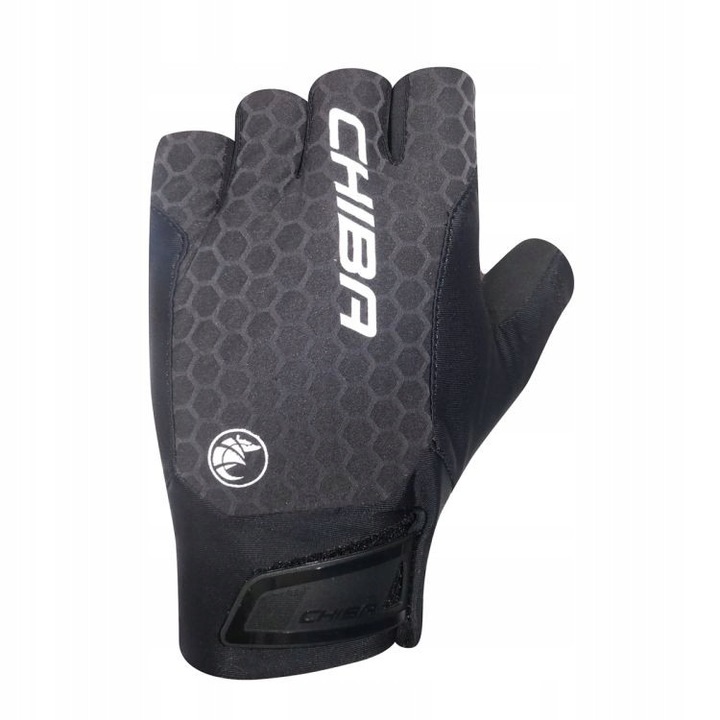 Manusi sport Chiba Pure Race II, negru, marimea M, material reciclabil ...
