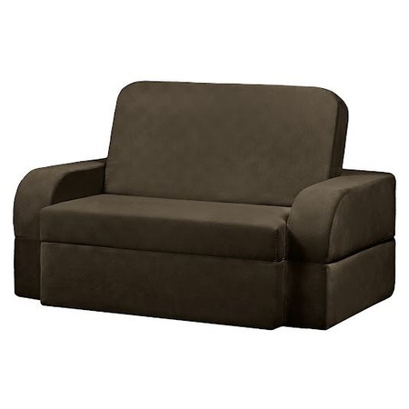 Canapea Extensibila Divan Terra, 140x200x30 cm, 2 locuri, Cafeniu ...