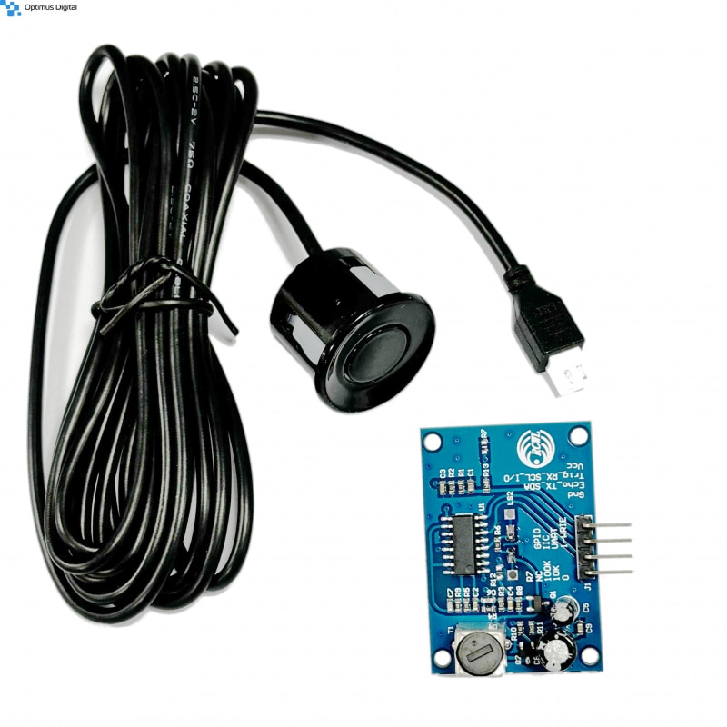 Modul Senzor Ultrasonic Rezistent la Apa JSN-SR04T - Sonda pentru ...