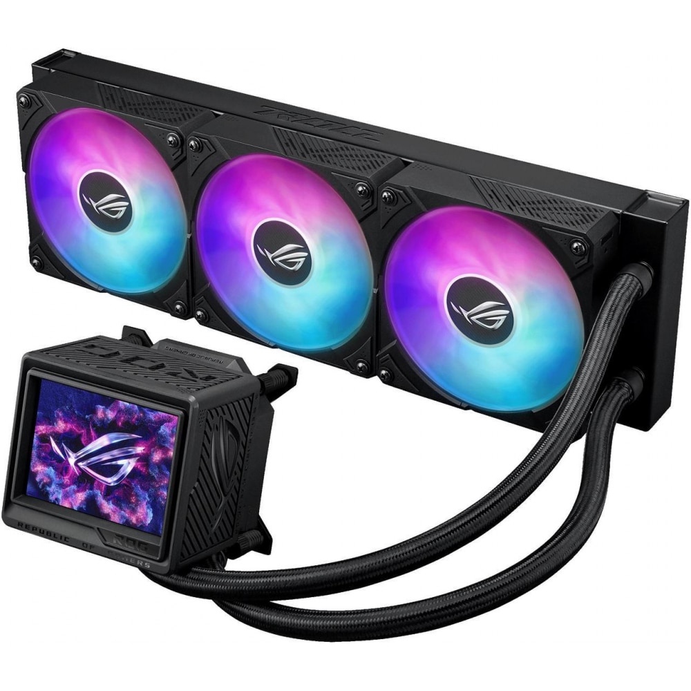 Cooler procesor ASUS ROG RYUJIN III 360 ARGB EXTREME 3.5" LCD Display ...