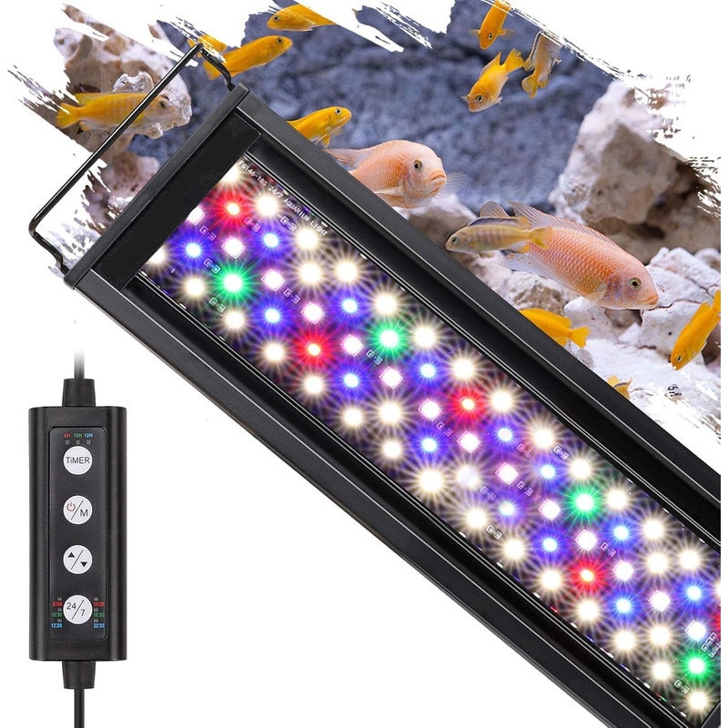 Lampa LED pentru acvariu EXCITAT®, retro-fit, iluminare multicolora ...