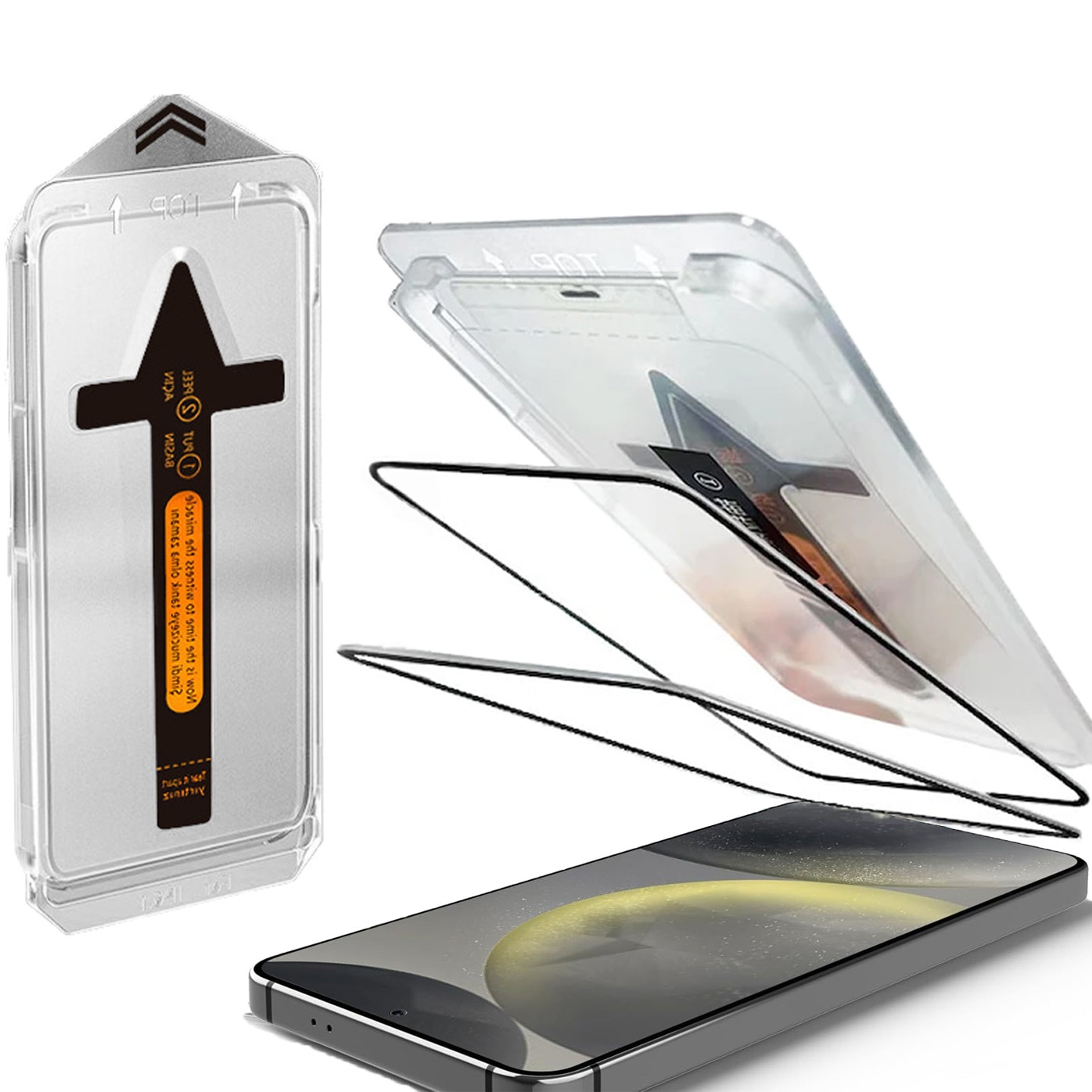 Folie sticla protectie telefon, pentru Samsung Galaxy S24 Plus/Galaxy ...