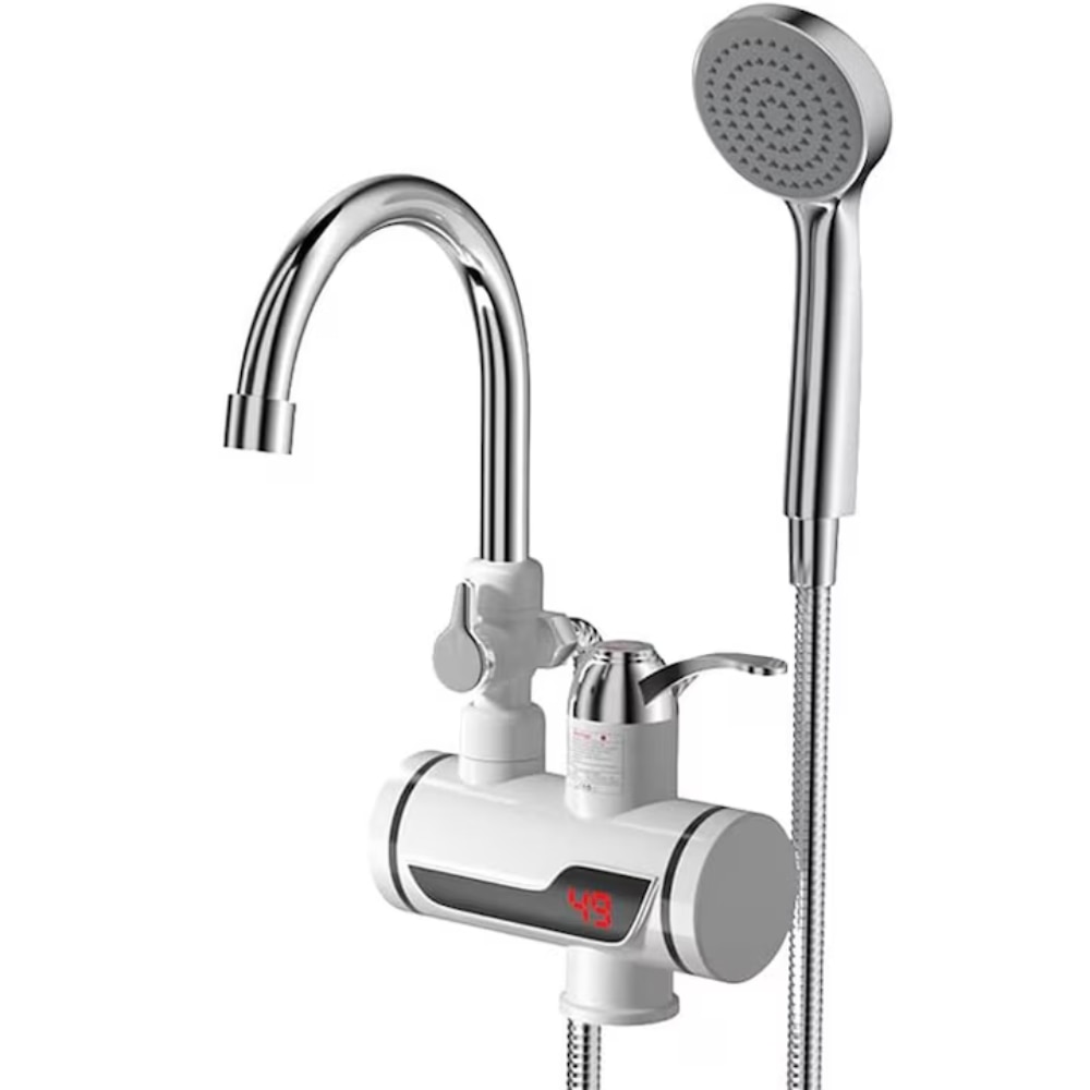 Robinet Electric Pentru Apa Calda Instant Gardeon® cu Para de Dus ...