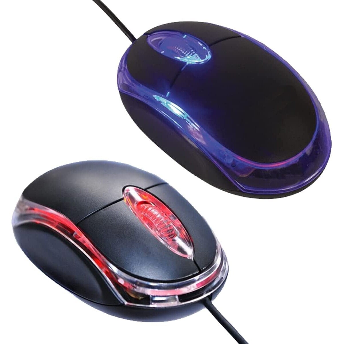 Mouse USB pentru laptop, mini mouse, cablu, negru, dimensiuni mici ...