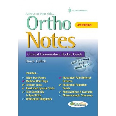 Ortho Notes: Clinical Examination Pocket Guide, Dawn Gulick (Author ...