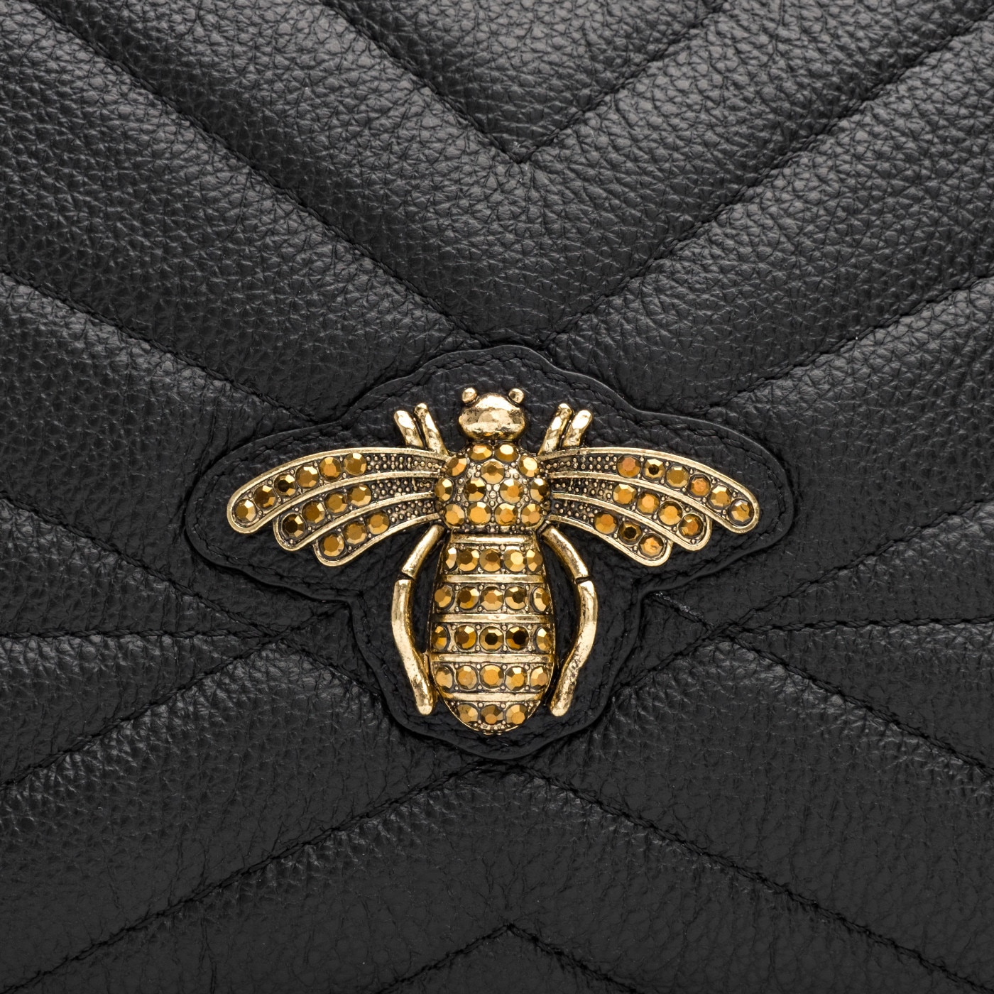 Geanta dama, Musette, NEW TASHA, BEEPiele naturala, negru, 26 x 6 x 17 ...