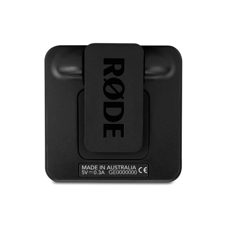 Microfon RODE Wireless GO II TX, negru, 3 produse incluse, 200m raza de ...