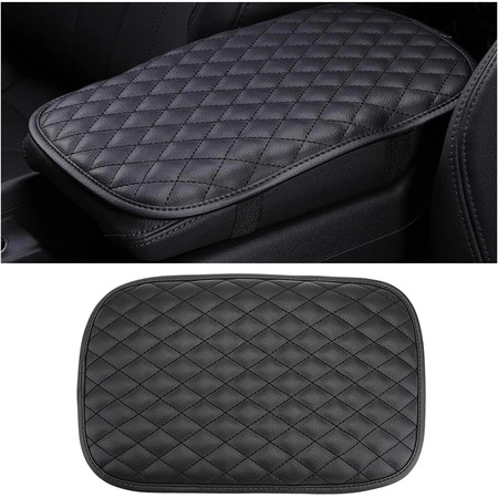 Husa auto pentru cotiera, 11.4"x7.9", piele PU impermeabila, protectie ...