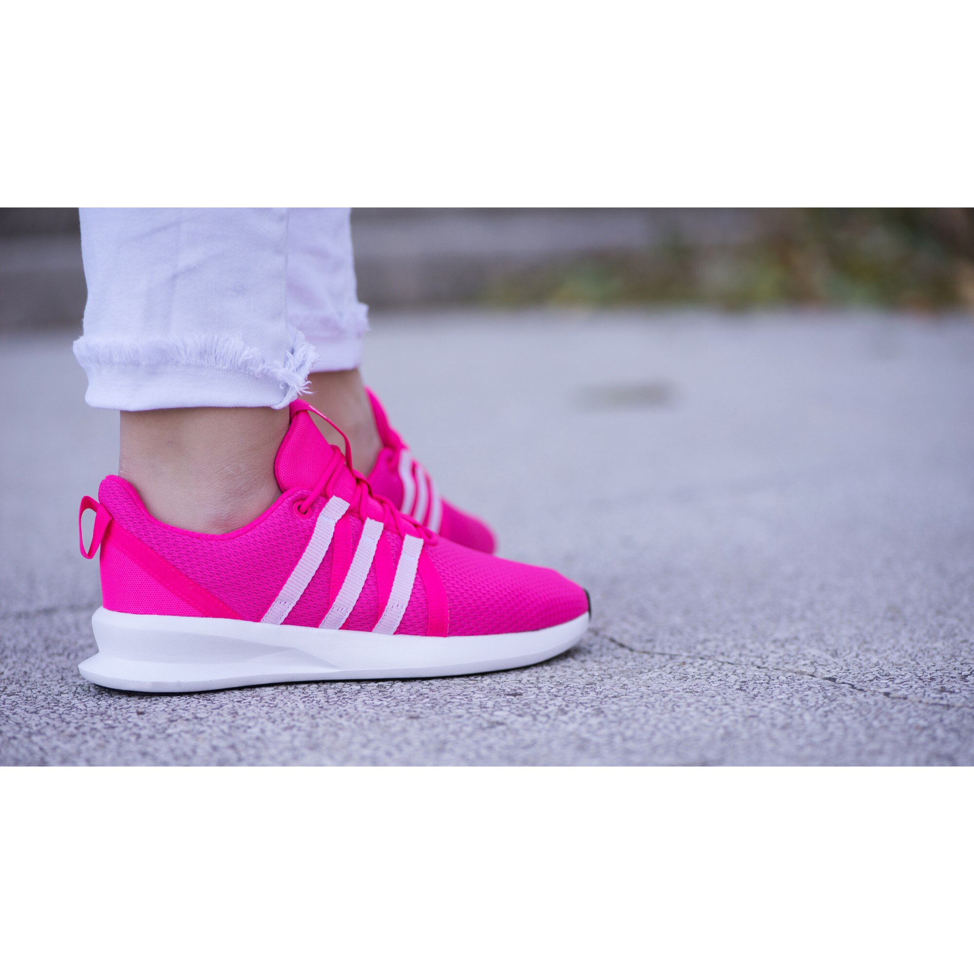 Incaltaminte Adidas Loop Racer Shock Pink, 37 1/3 - eMAG.ro