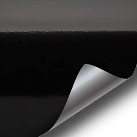 Folie auto colantare negru lucios, bubble free, termoplastica, 3.0m x 1 ...