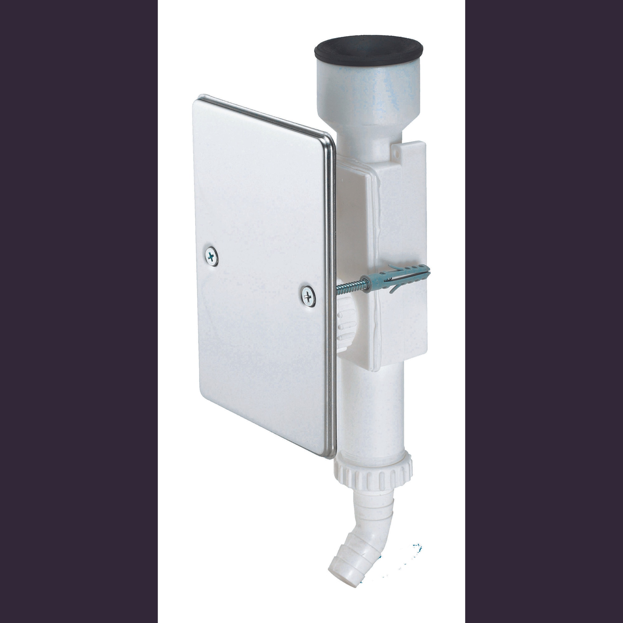 Sifon pentru condens cu placa inox si capac detasabil pentru inspectie ...