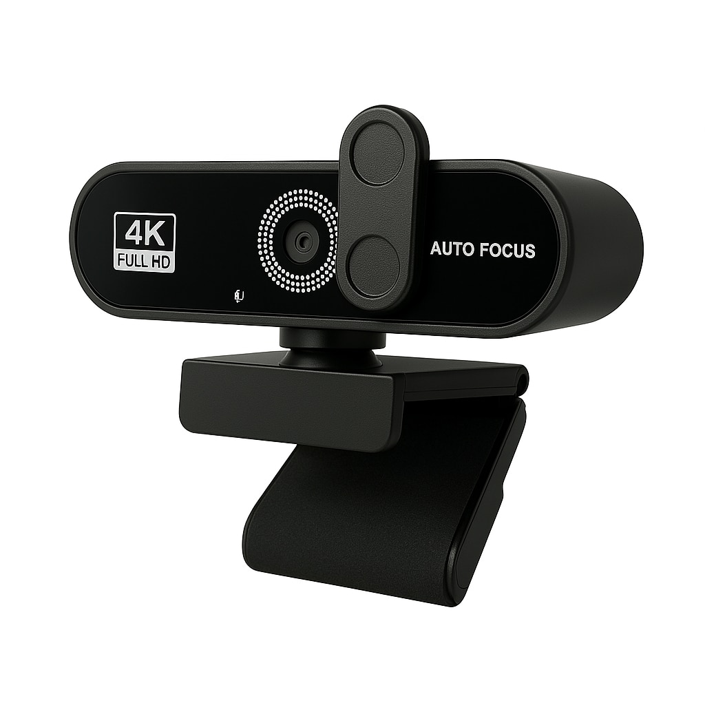 Camera Web Full HD 4K 4K TEQRO™, Model W7, Plug and Play, Autofocus ...