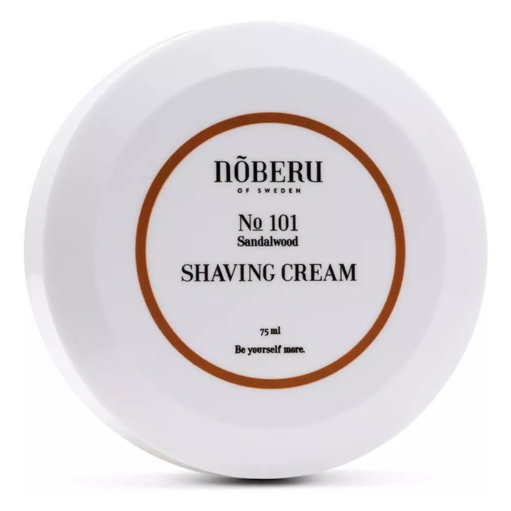 Crema de ras Noberu Shaving Cream Sandalwood 75ml - eMAG.ro