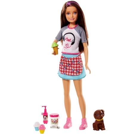 Papusa Barbie Skipper cu accesorii si catel - eMAG.ro