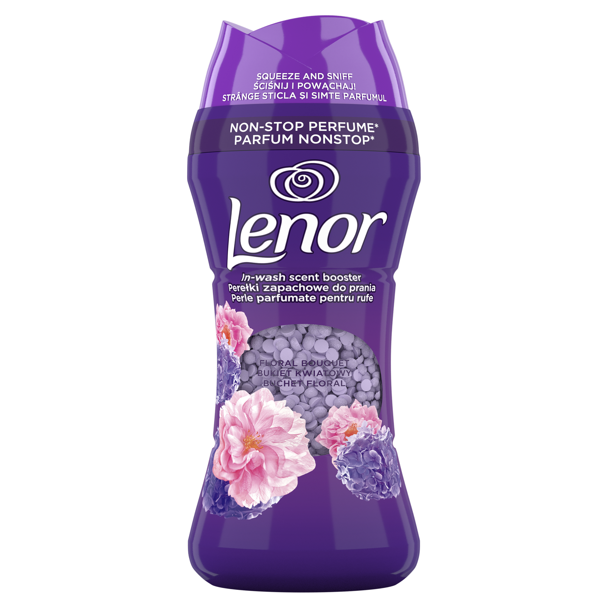 Perle parfumate Lenor Floral Bouquet cu parfum pentru rufe, 270 gr ...