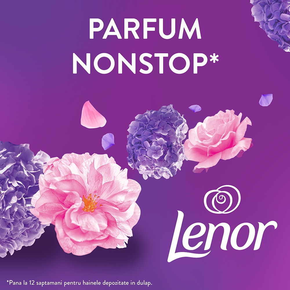 Perle parfumate Lenor Floral Bouquet cu parfum pentru rufe, 270 gr ...