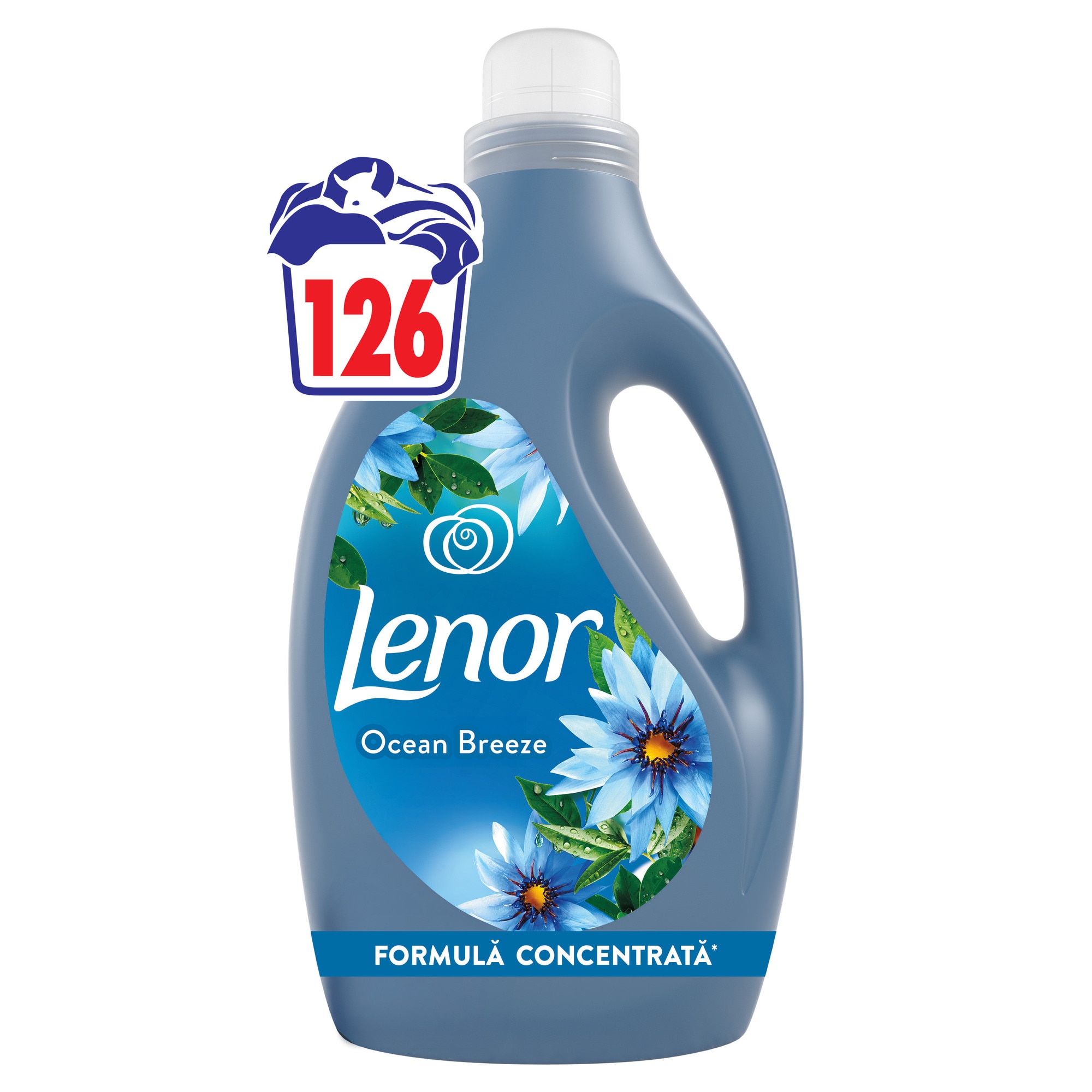 Balsam de rufe Lenor Ocean Breeze, 126 spalari, 2.6 L - eMAG.ro