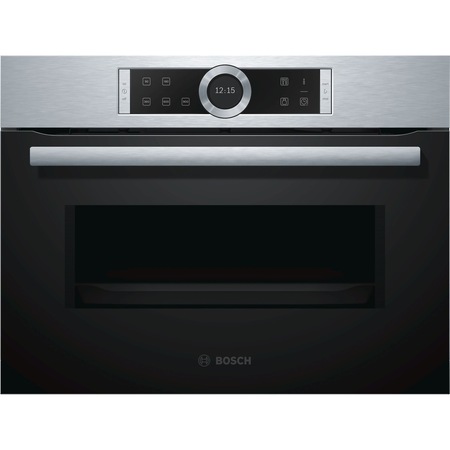 Bosch CFA634GS1 Serie8 Beépíthető kompakt mikrohullámú sütő, 36L, 900W ...