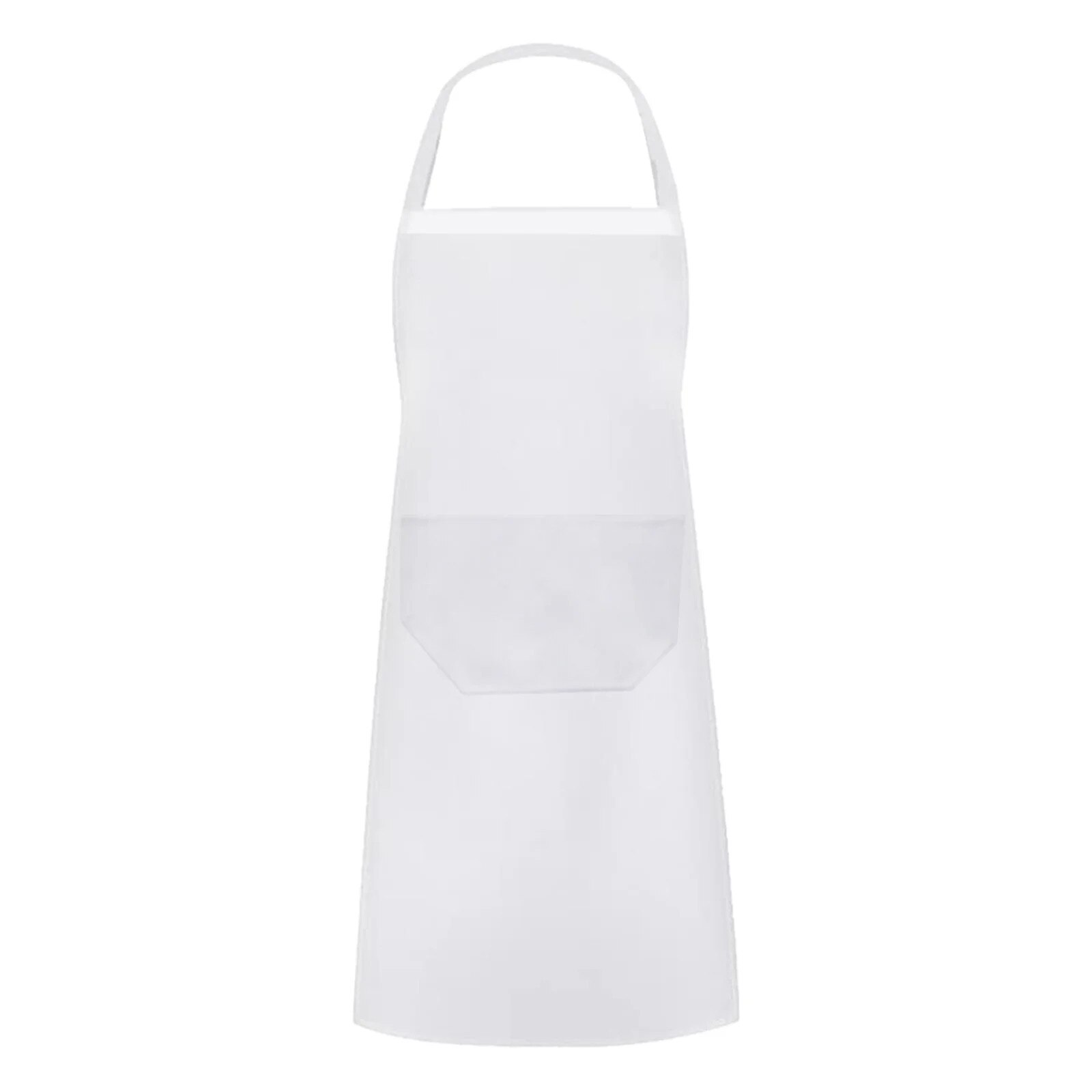 Sort de bucatarie din bumbac, alb, 65x75cm, set 1 bucata - eMAG.ro