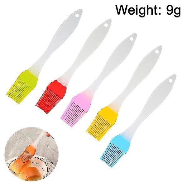 Pensule de silicon, set de ustensile pentru gatit, rezistente la ...